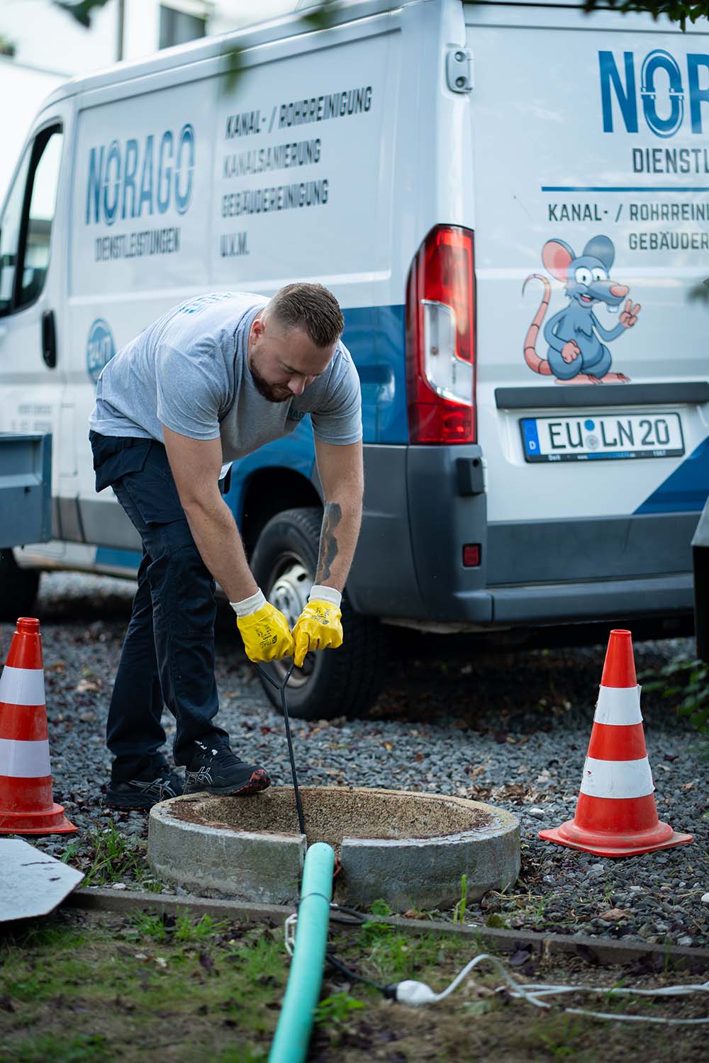 Kanalreinigung in Euskirchen, Düren und Umgebung - NORAGO